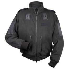 plain black uniform fleece - Niton999
