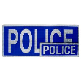 Superior grade reflective POLICE logo’s - Niton999